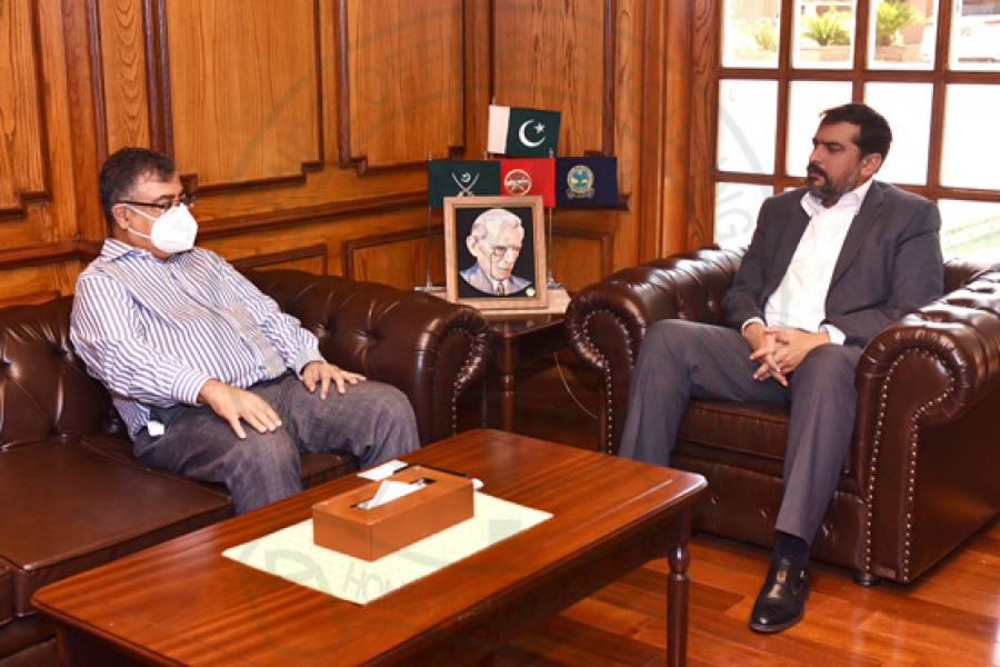 IG Sindh Police Calls on Administrator DHA – DHA Karachi