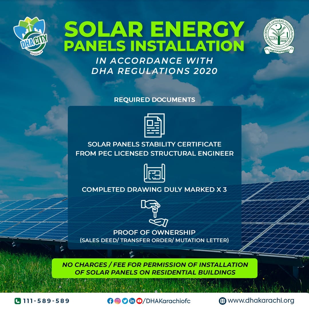 Solar Energy Panels Installation – DHA Karachi