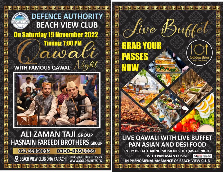 Qawali Night at DA Beach View Club – DHA Karachi