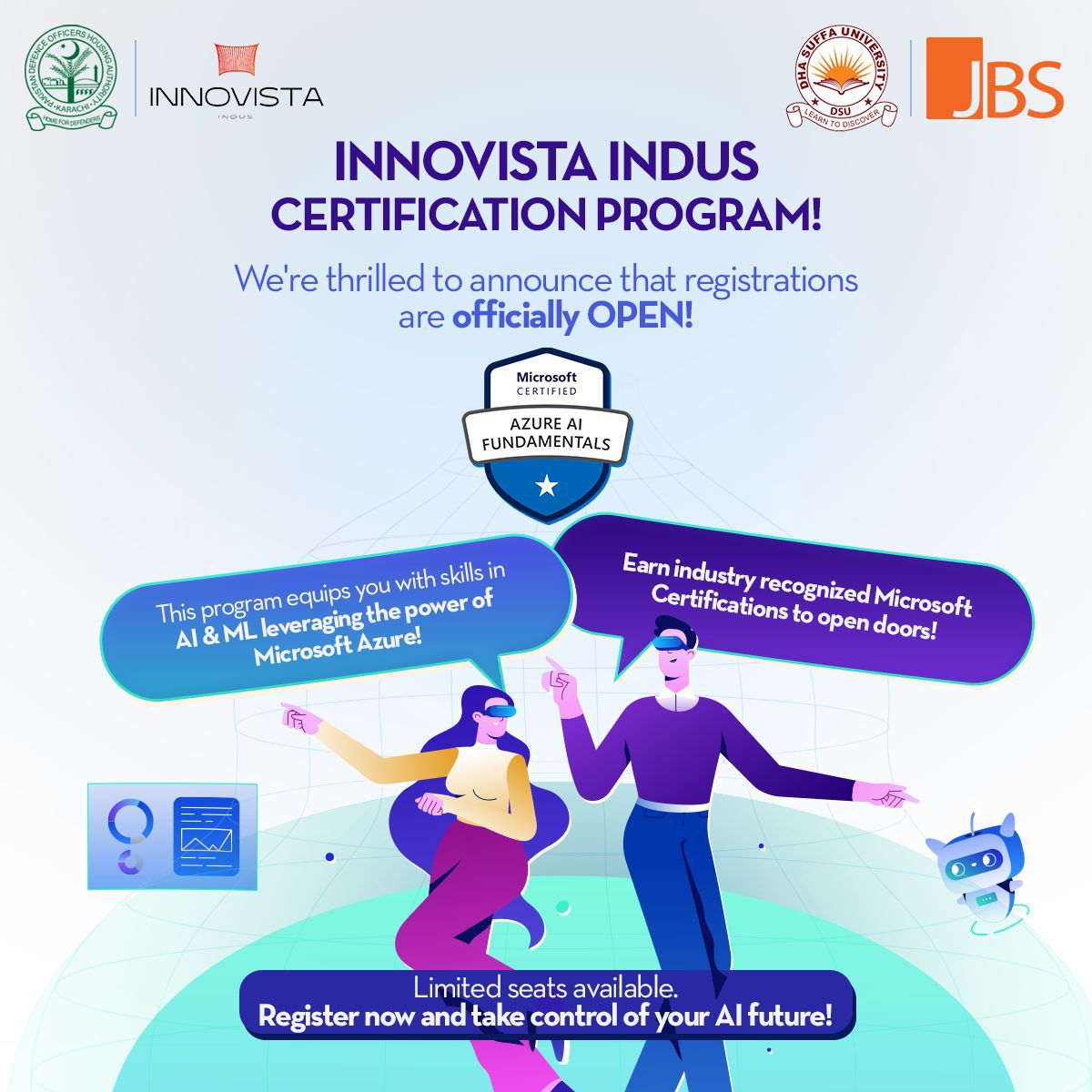 Innovista Indus Microsoft Certification Programme – DHA Karachi